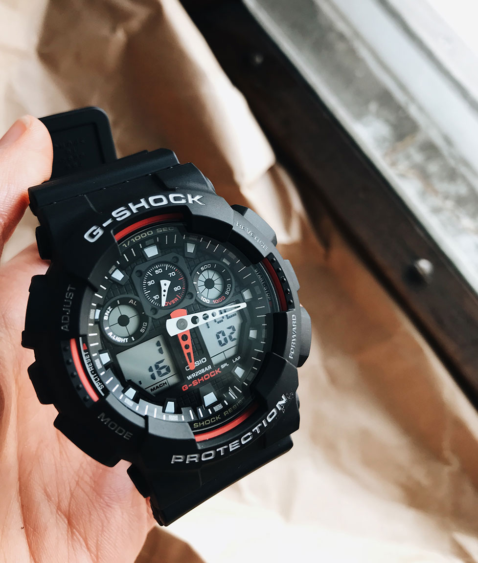 Casio G-Shock GA-100-1A4 - klockmagasinet.com