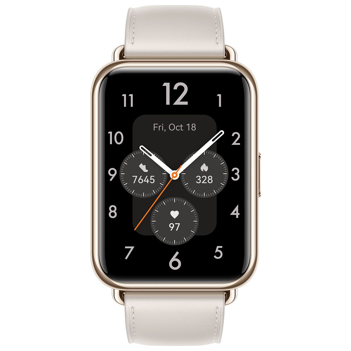 Huawei Watch Fit 2 Classic Moon White 55029106 - klockmagasinet.com