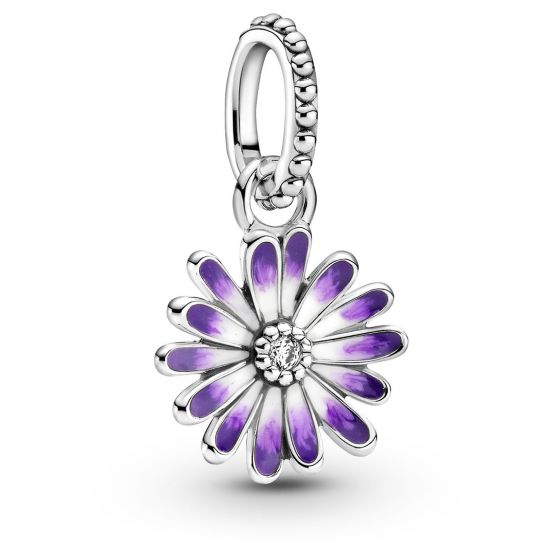 Pandora berlock Purple Daisy 798771C01 - klockmagasinet.com