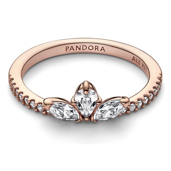 Pandora Timeless Stackable Sparkling Herbarium Cluster ring 182392C01 ...