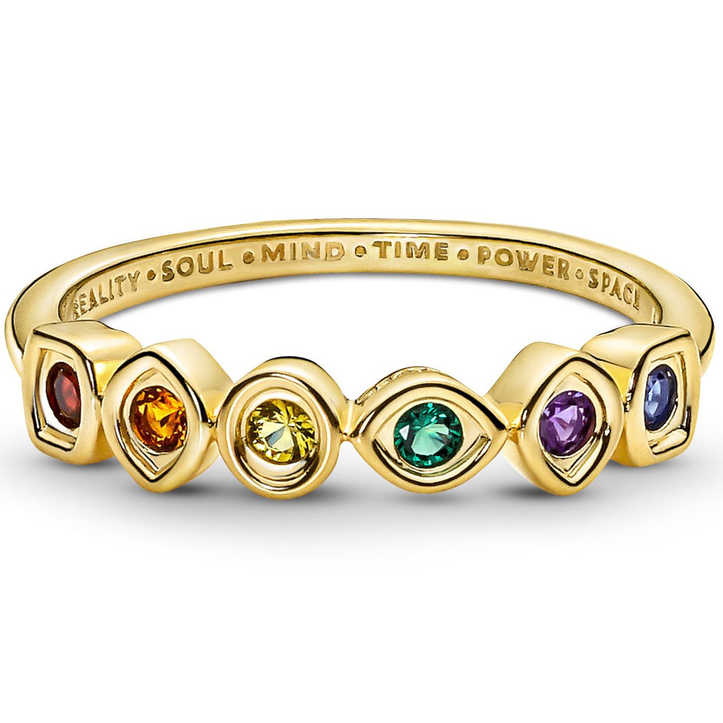 Pandora Marvel The Avengers Infinity Stones ring 160779C01