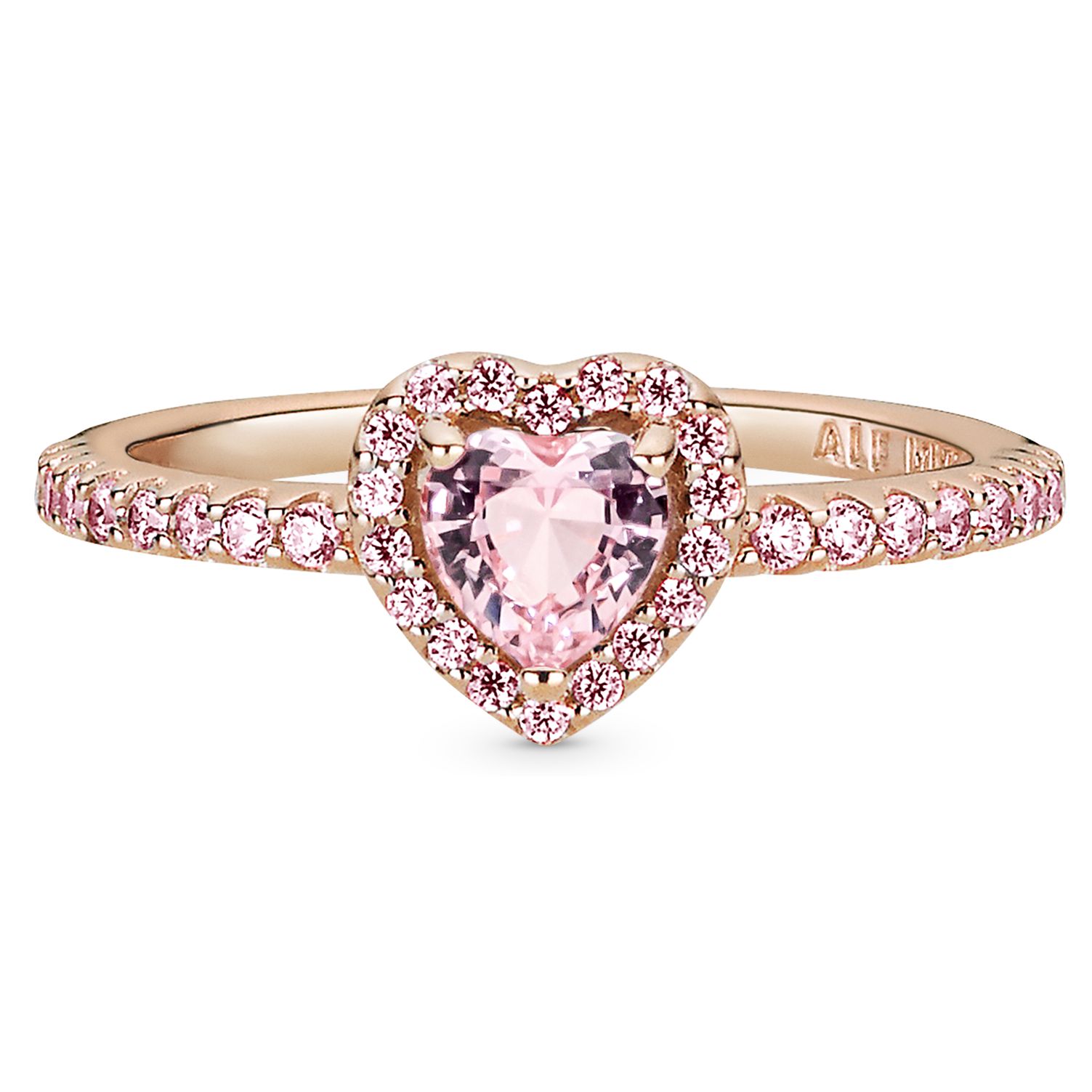 Pandora Ring Non-stackable Sparkling Elevated Heart ring 188421C04 ...