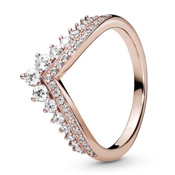 Pandora Rose Princess Wishbone ring 187736CZ - klockmagasinet.com Pandora Rose Princess Wishbone ring 187736CZ - klockmagasinet.com