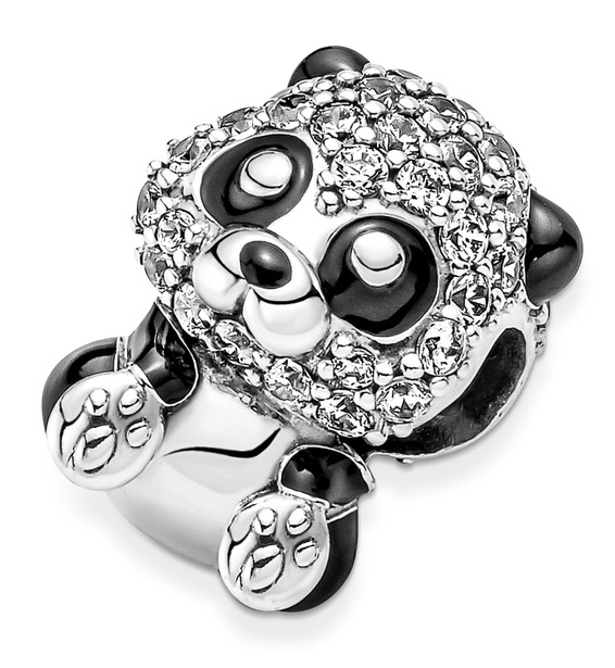 Pandora Moments Sparkling Cute Panda berlock 790771C01 - klockmagasinet.com