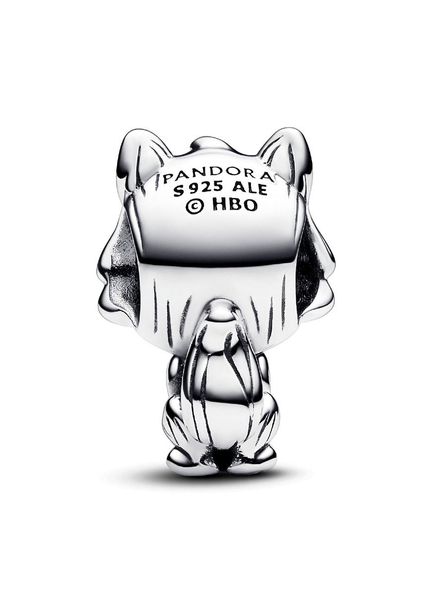Pandora Game of Thrones Ghost Direwolf Charm 792963C01 - klockmagasinet.com
