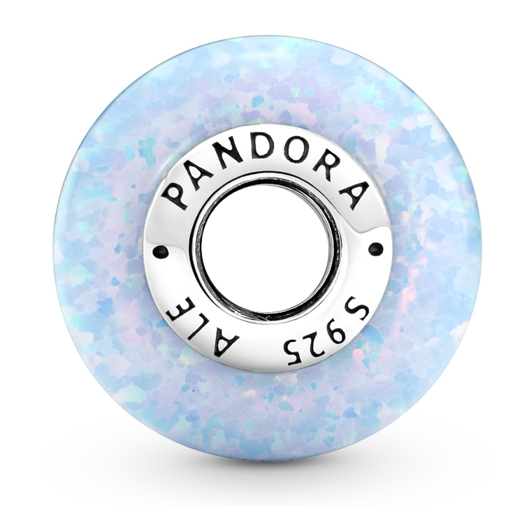 Pandora Moments Charm Opalescent Ocean Blue berlock 791691C01 ...