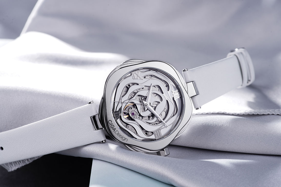 CIGA Design R Series Danish Rose Automatic Skeleton R022-SISI-W1 ...